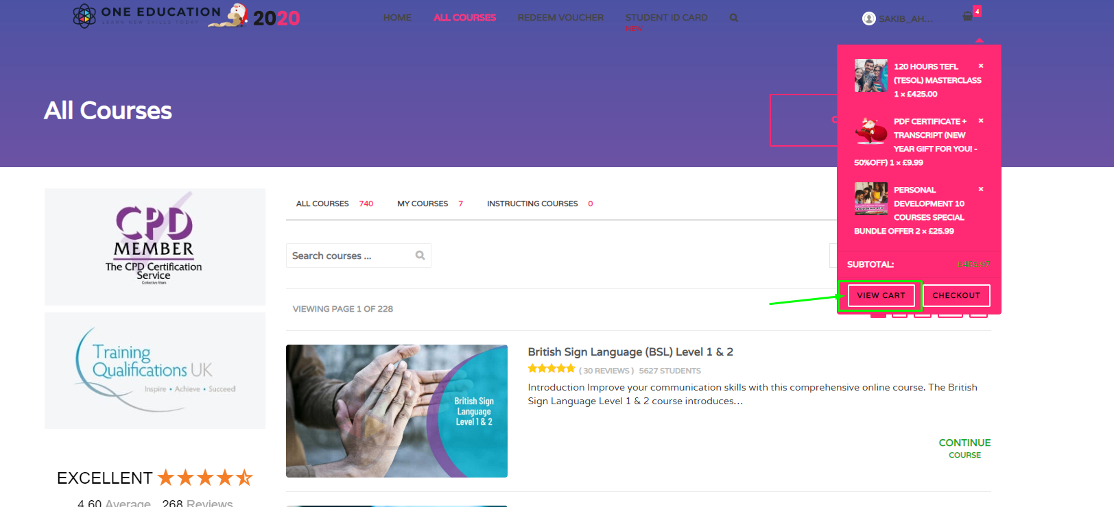 How to Apply Coupon Code? – One Education