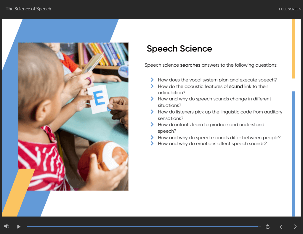 Speech And Language Therapy Course 2023 – One Education