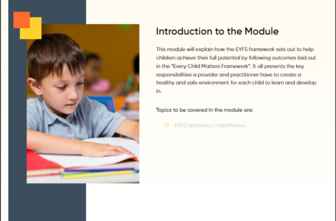 SEN in Early Years Course – One Education