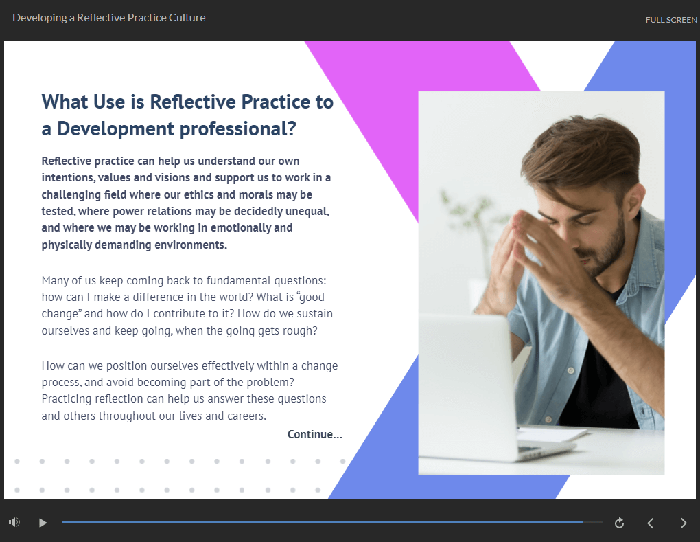 Reflective Practice – One Education