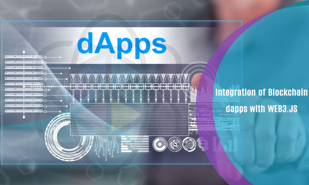 Integration of Blockchain dapps with WEB3.JS – One Education