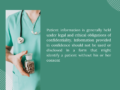The Caldicott Principles: Protecting Patient Privacy – One Education