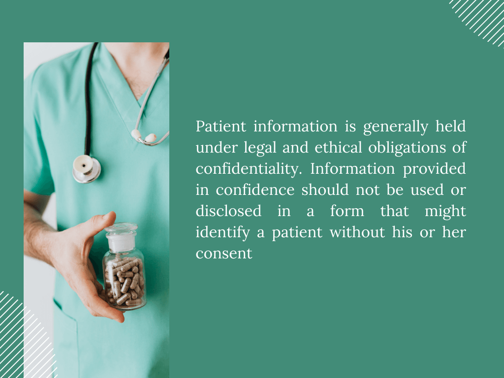 The Caldicott Principles: Protecting Patient Privacy – One Education