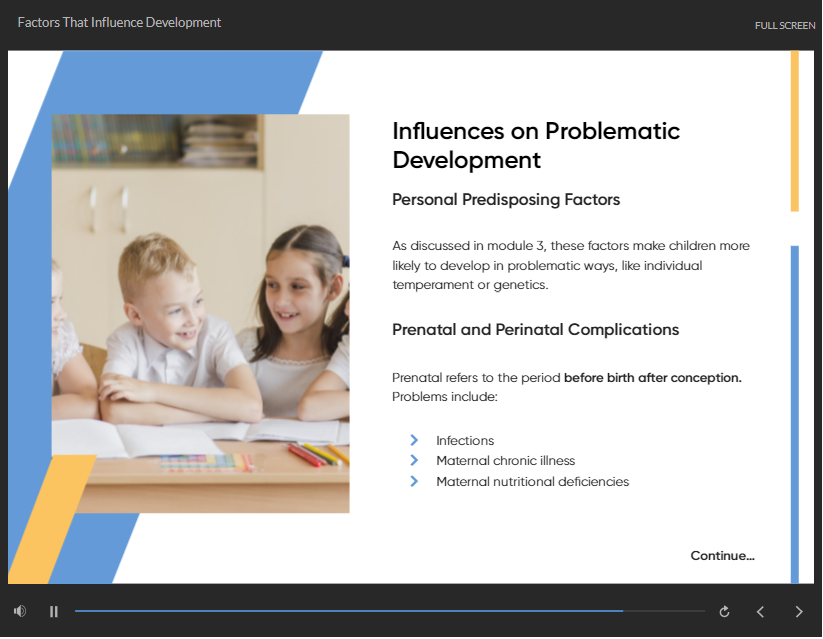 Child Support Worker – One Education