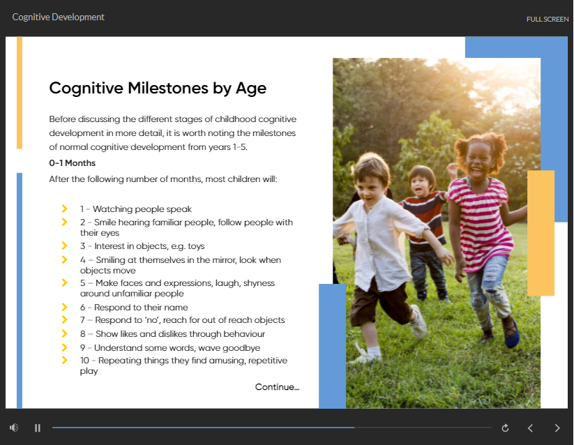 Child Support Worker – One Education