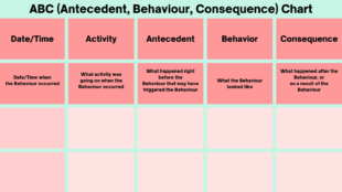 How to Create an ABC Chart for Behavior Analysis– One Education