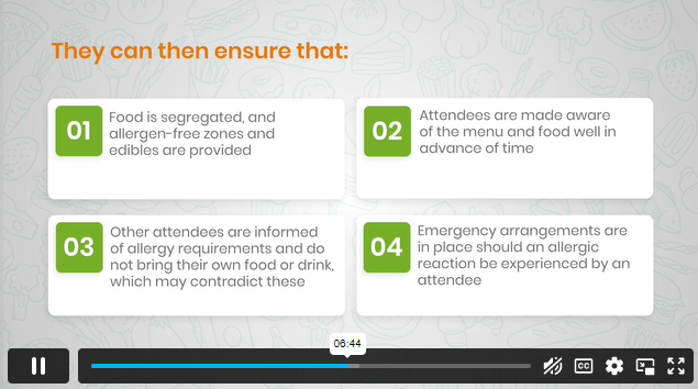 Food Allergy Awareness Training – One Education