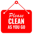What is a Clean As You Go Policy? Sign, Rules and more – One Education