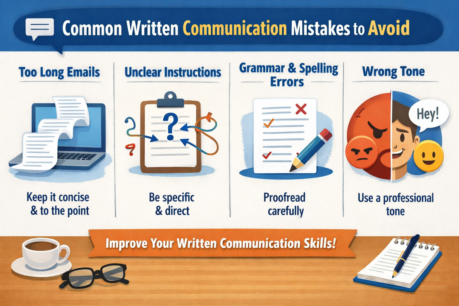 Effective Written Communication: Building Professionalism and Productivity
